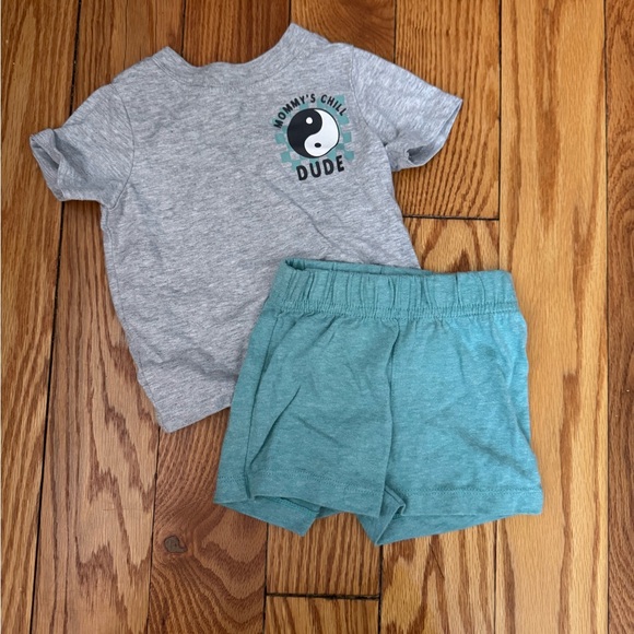 Garanimals | Matching Sets | Garanimals Gray And Teal Kids Matching Set ...